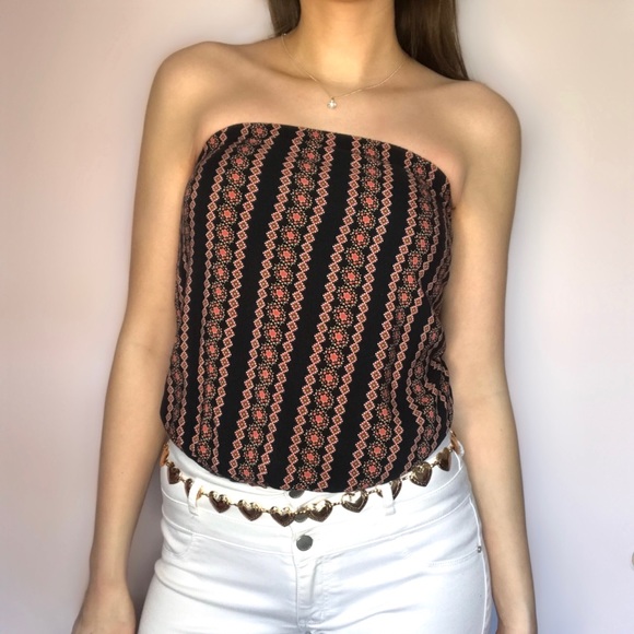 Tops | Cute Boho Tube Top | Poshmark